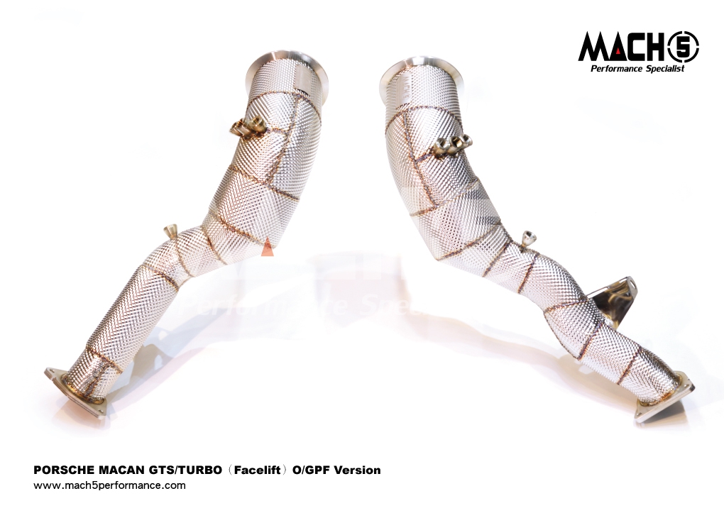 Mach 5 Performance Downpipes für Porsche Modelle